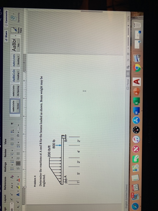 Solved Gn Layout References Mailings Review View Share
