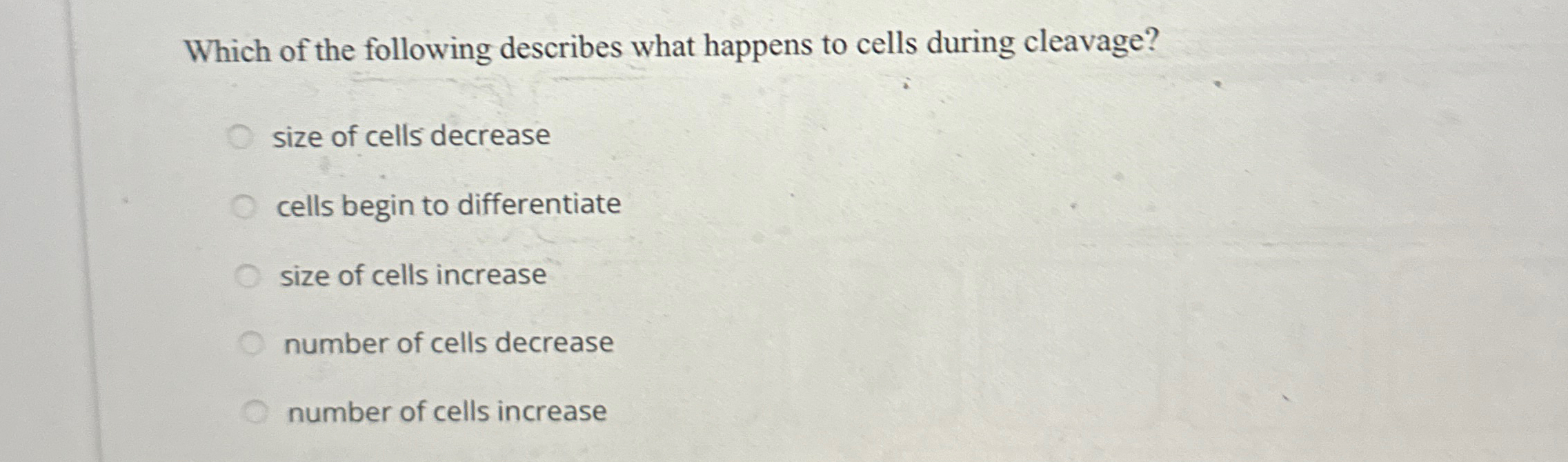 Solved Which of the following describes what happens to | Chegg.com