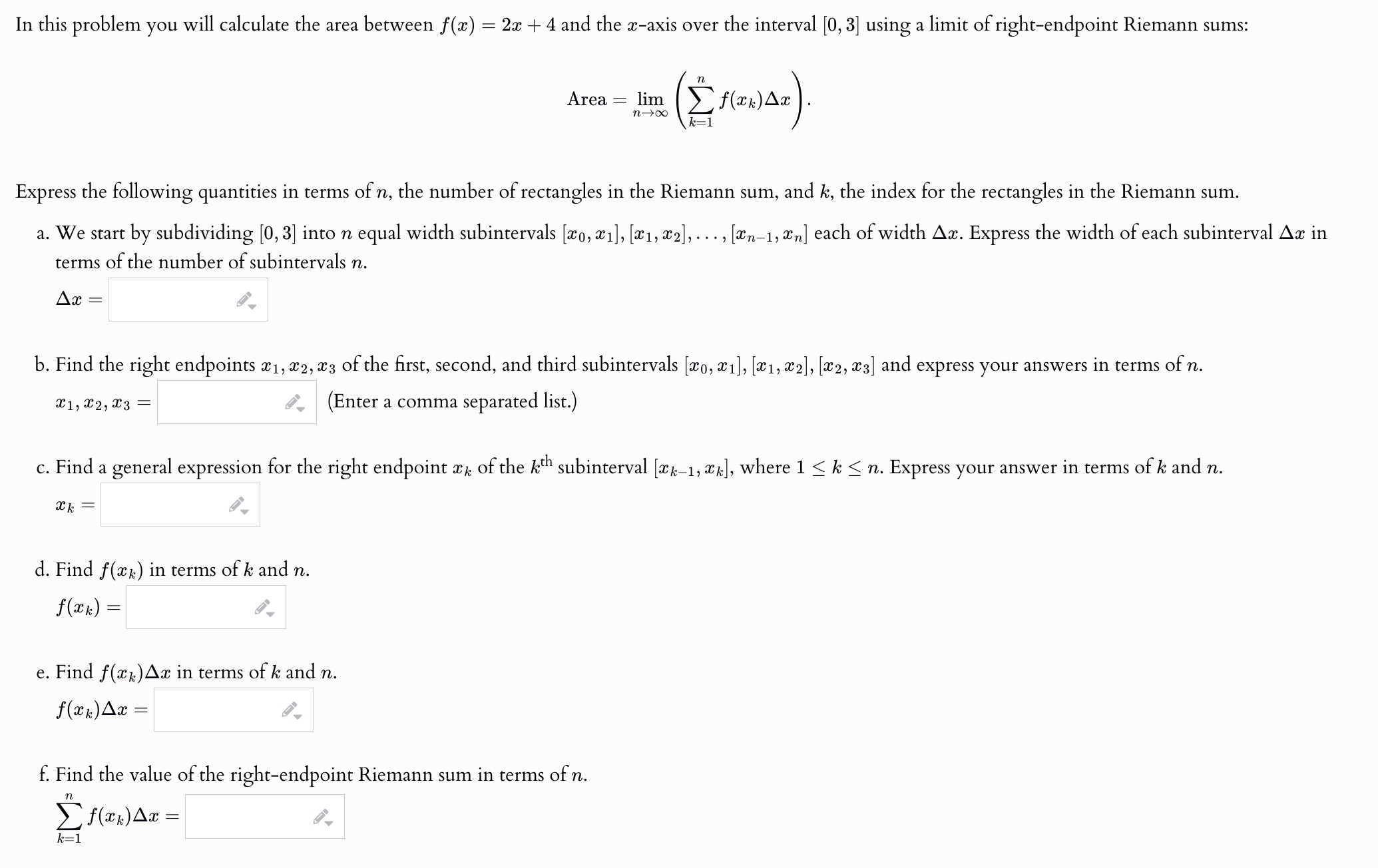 Solved In this problem you will calculate the area between | Chegg.com
