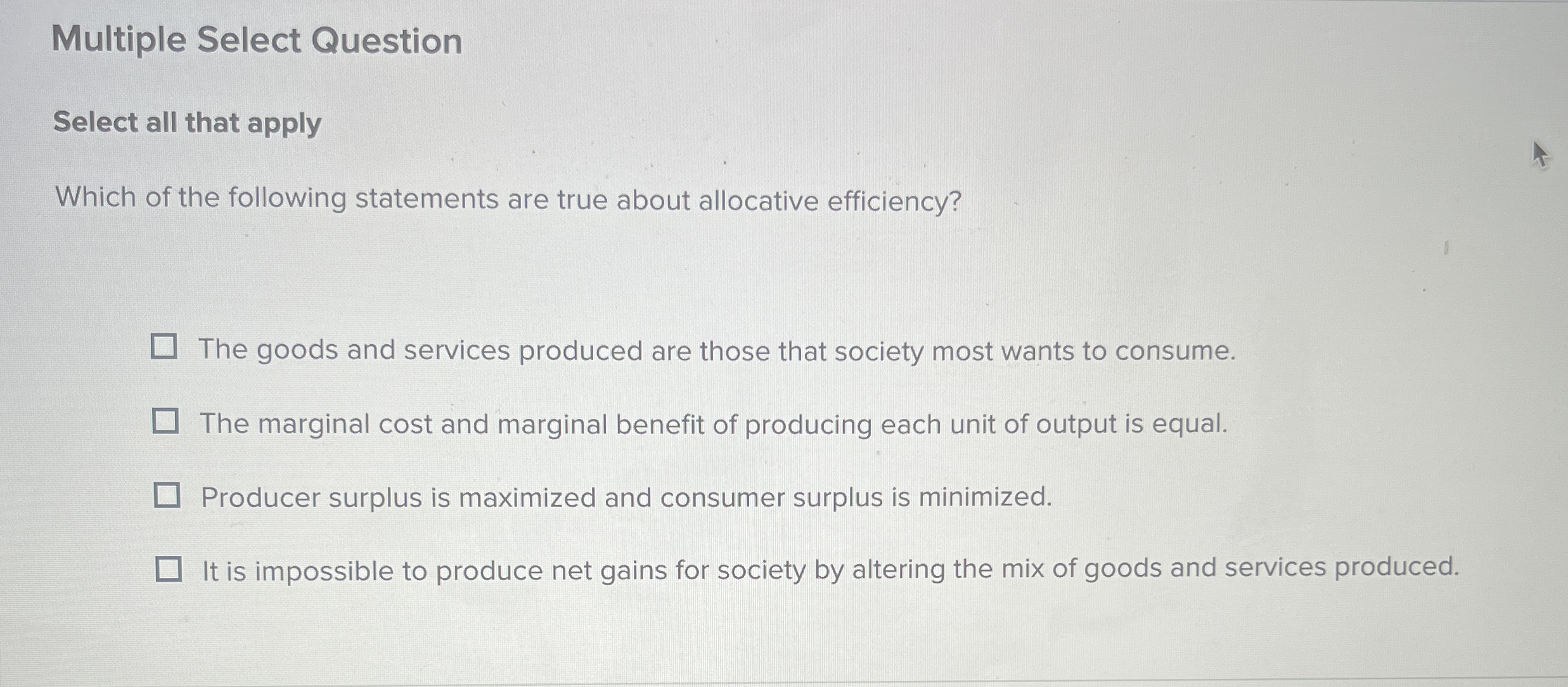 Solved Multiple Select QuestionSelect all that applyA | Chegg.com