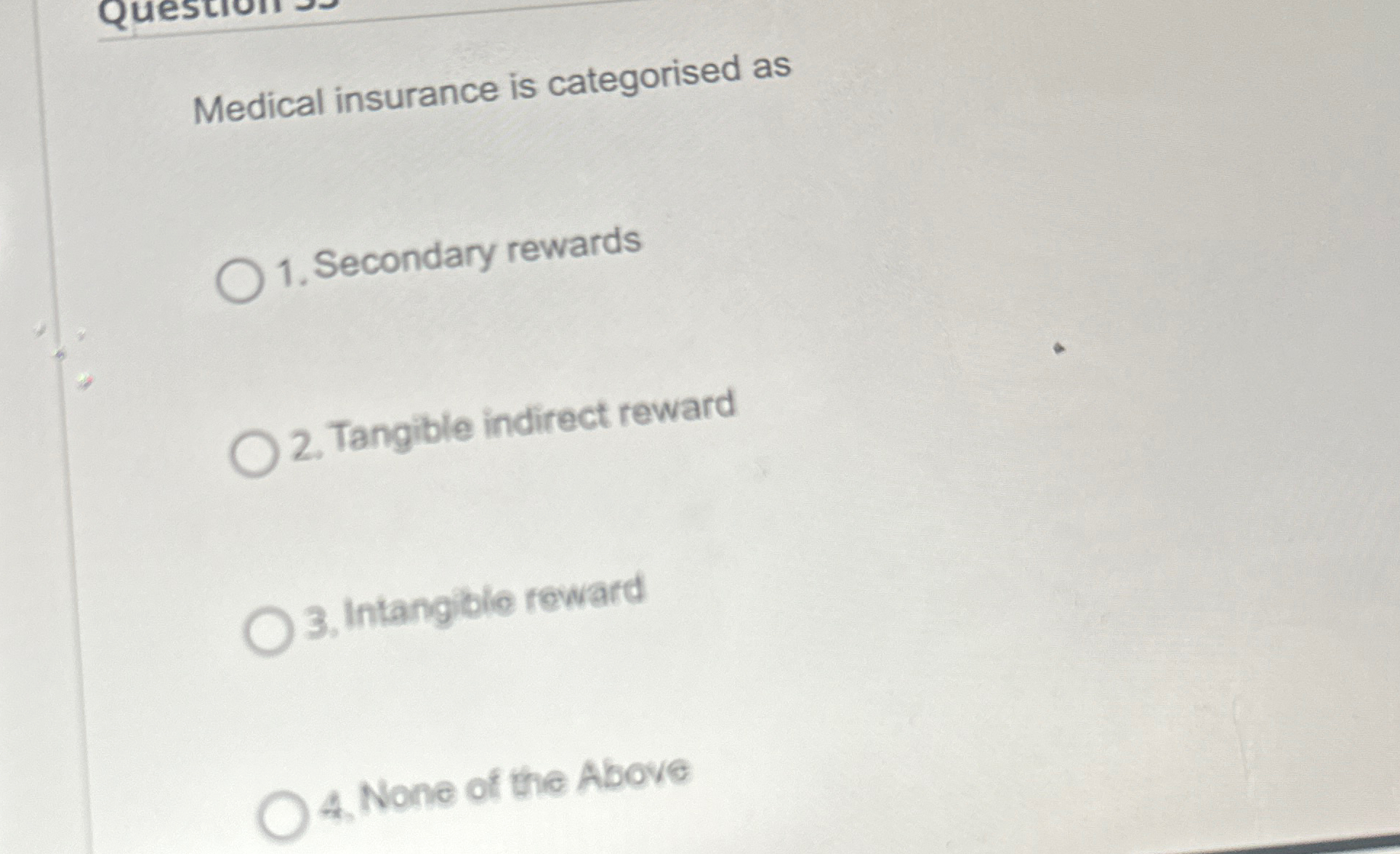 Solved Medical insurance is categorised asSecondary | Chegg.com