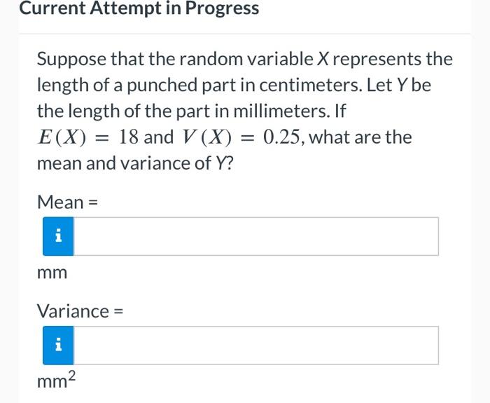Solved Suppose that the random variable X represents the | Chegg.com