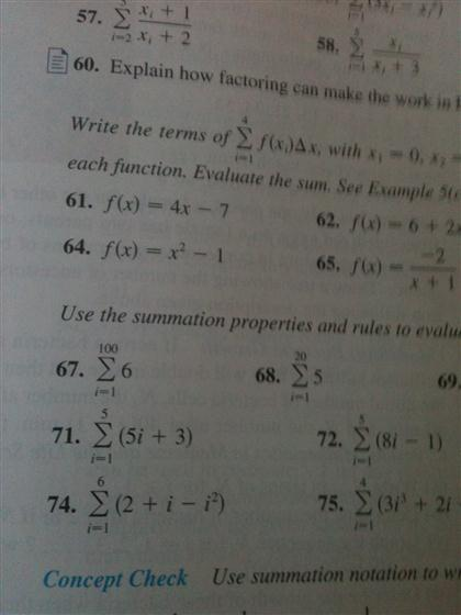 Solved Write the terms for each series. Evaluate the sum, | Chegg.com