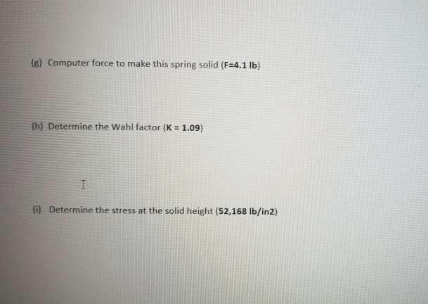 Solved 2. A compression spring with squared and ground ends | Chegg.com