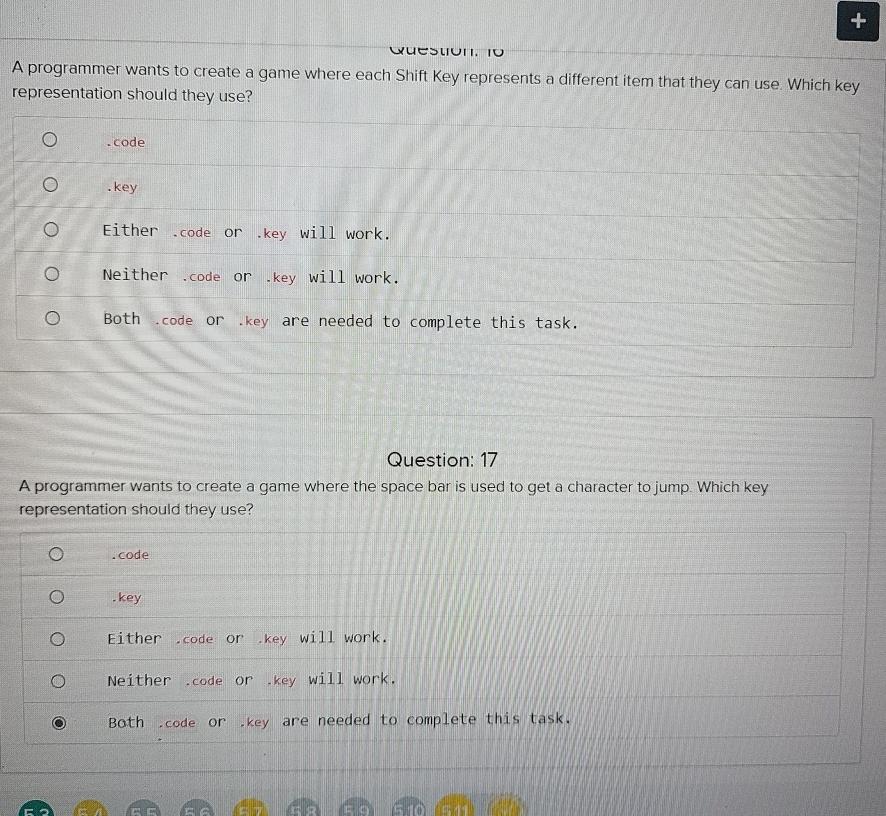 A programmer wants to create a game where each Shift | Chegg.com