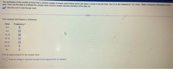 The distbution of the number of hours that a random | Chegg.com