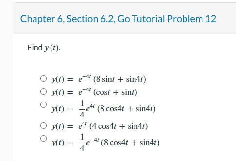 Chapter 6, ﻿Section 6.2, Go ﻿Tutorial Problem 12Find | Chegg.com