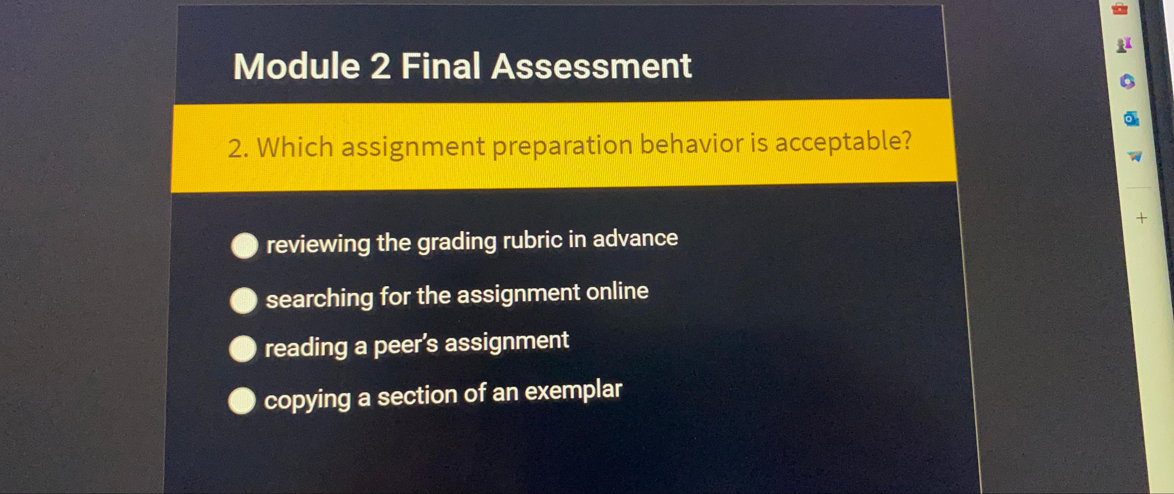 Solved Module 2 ﻿final Assessmentwhen Preparing For An