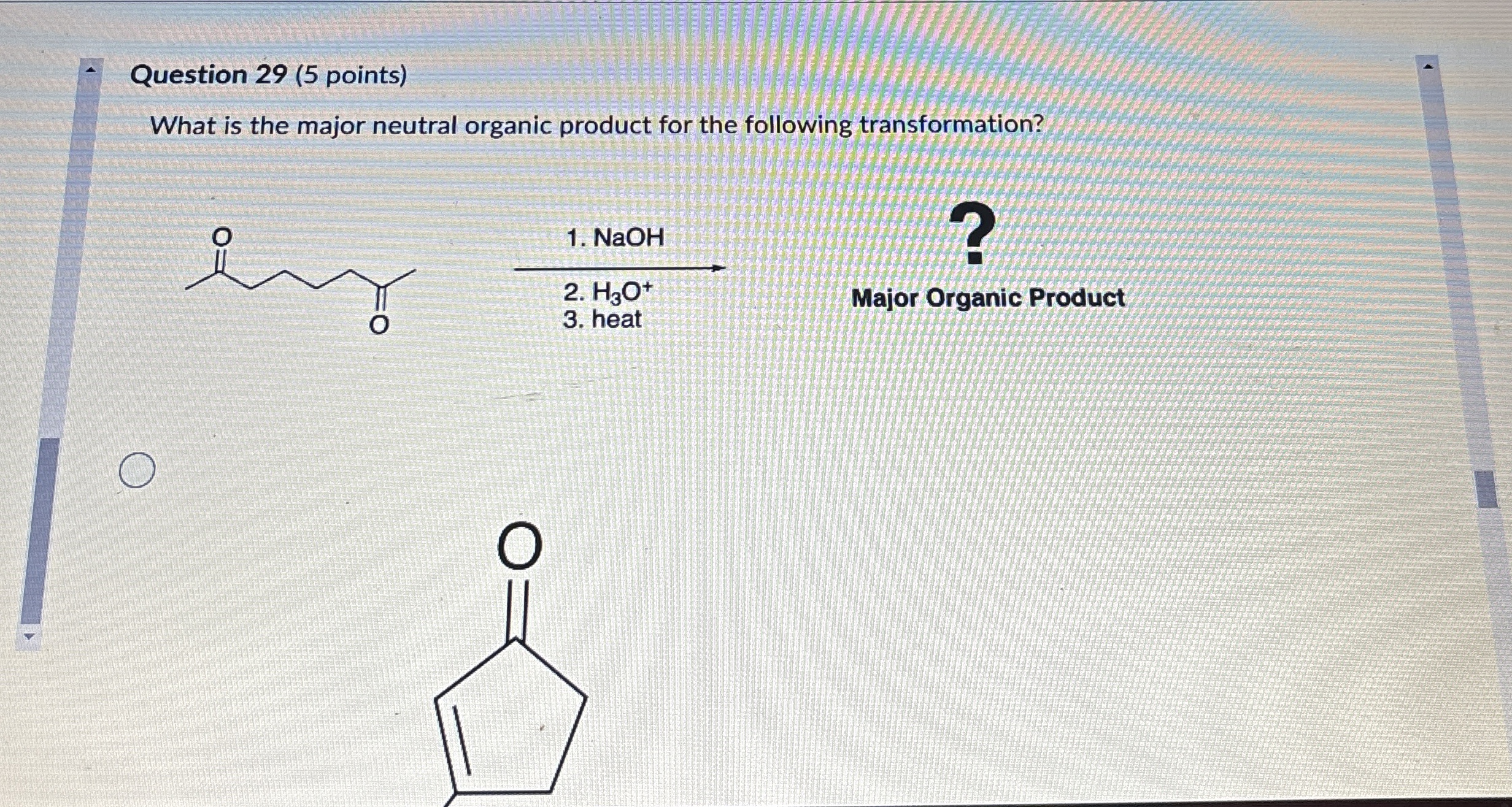 Solved Question 29 (5 ﻿points)What is the major neutral | Chegg.com