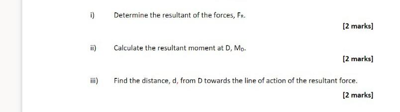 Solved a) Figure 2 shows a vertical cast iron arm was | Chegg.com