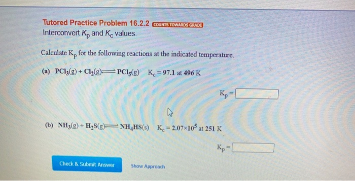 Solved Tutored Practice Problem 16.2.1 COUNTS TOWAROS GRADE | Chegg.com