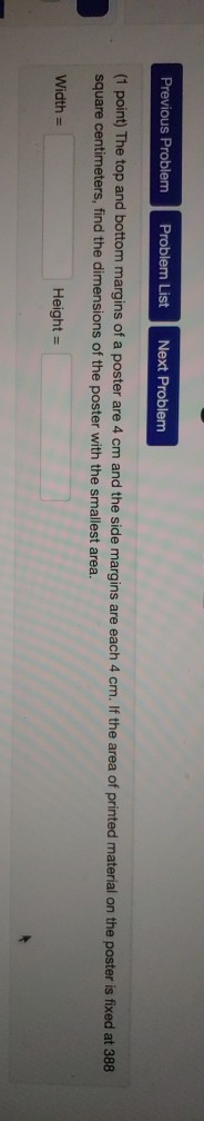 Solved Previous Problem Problem List Next Problem (1 point) | Chegg.com