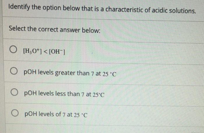 Solved Identify the option below that is a characteristic of | Chegg.com