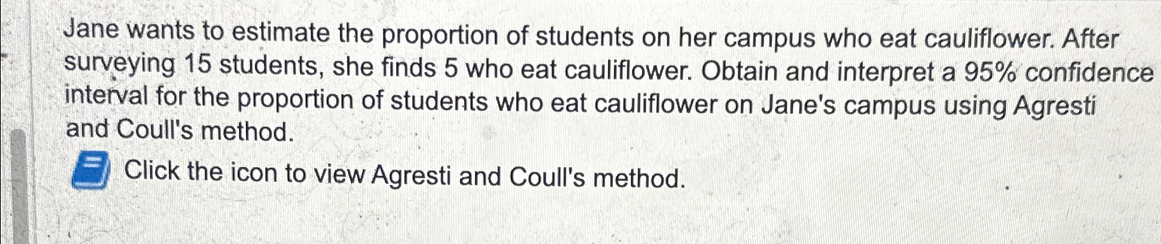 Solved Jane wants to estimate the proportion of students on | Chegg.com