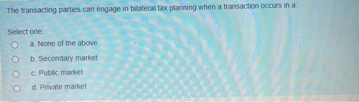 Solved which of the following statements about an NOL | Chegg.com