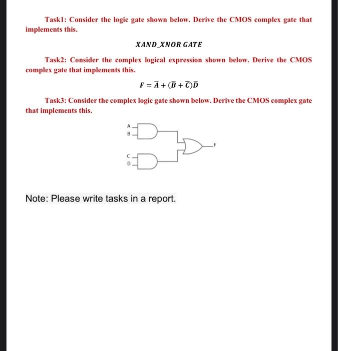 Solved 1 من 5 XNAND_XOR GATE 5 • Logic Gate Symbol: | Chegg.com