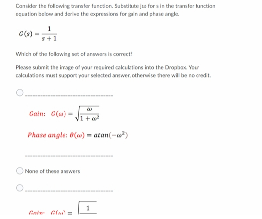 Solved Consider the following transfer function. Substitute | Chegg.com