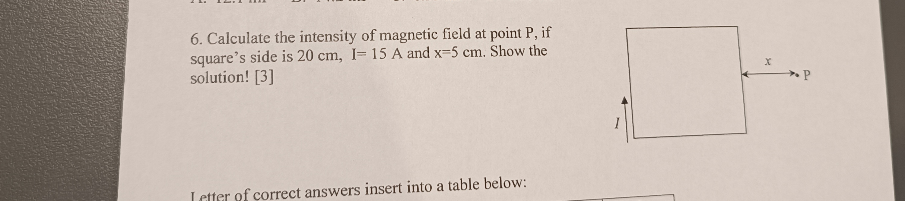 Solved Calculate the intensity of magnetic field at point P, | Chegg.com