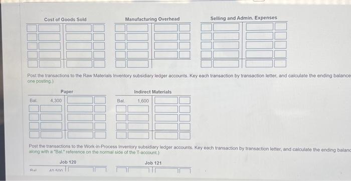 More info - Raw Materials Inventory subsidiary | Chegg.com