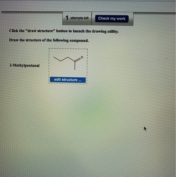 Solved 1 attempts left Check my work Click the "draw | Chegg.com