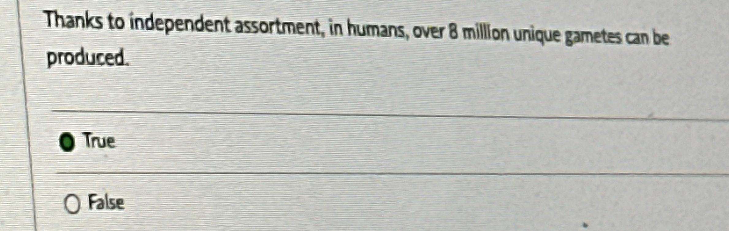 Solved Thanks to independent assortment, in humans, over 8 | Chegg.com