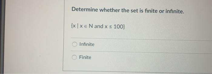 Solved Determine if the set is the empty set. {xlx is a | Chegg.com