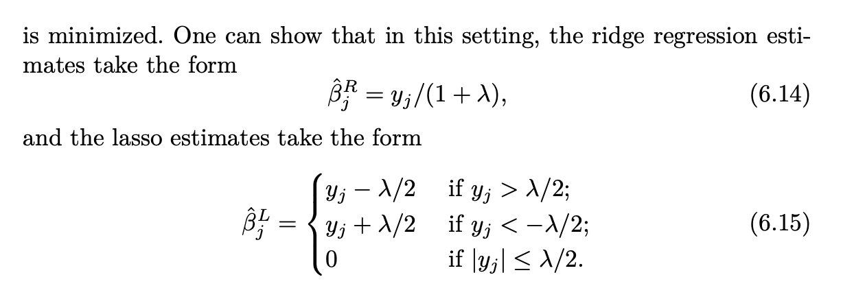 Solved Please provide a proof for the closed form Lasso | Chegg.com
