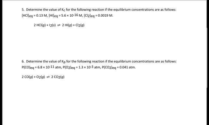 Solved 5. Determine the value of KC for the following | Chegg.com