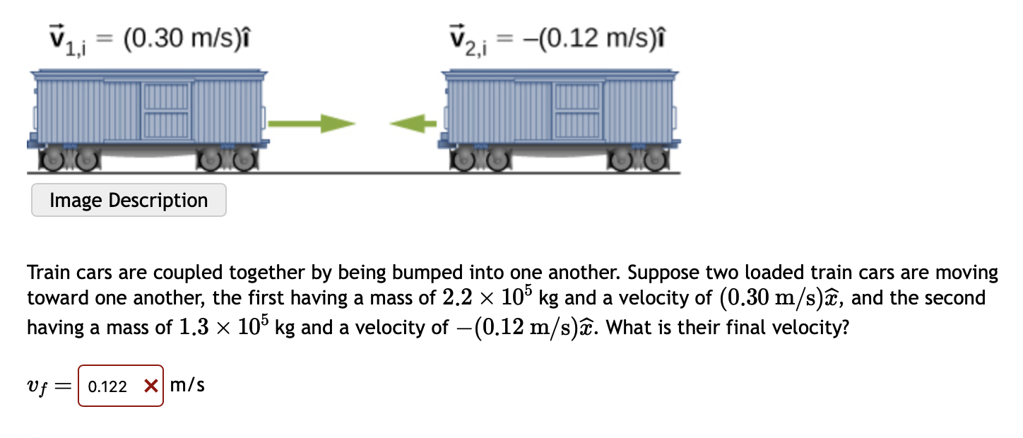 Solved Image DescriptionTrain cars are coupled together by | Chegg.com