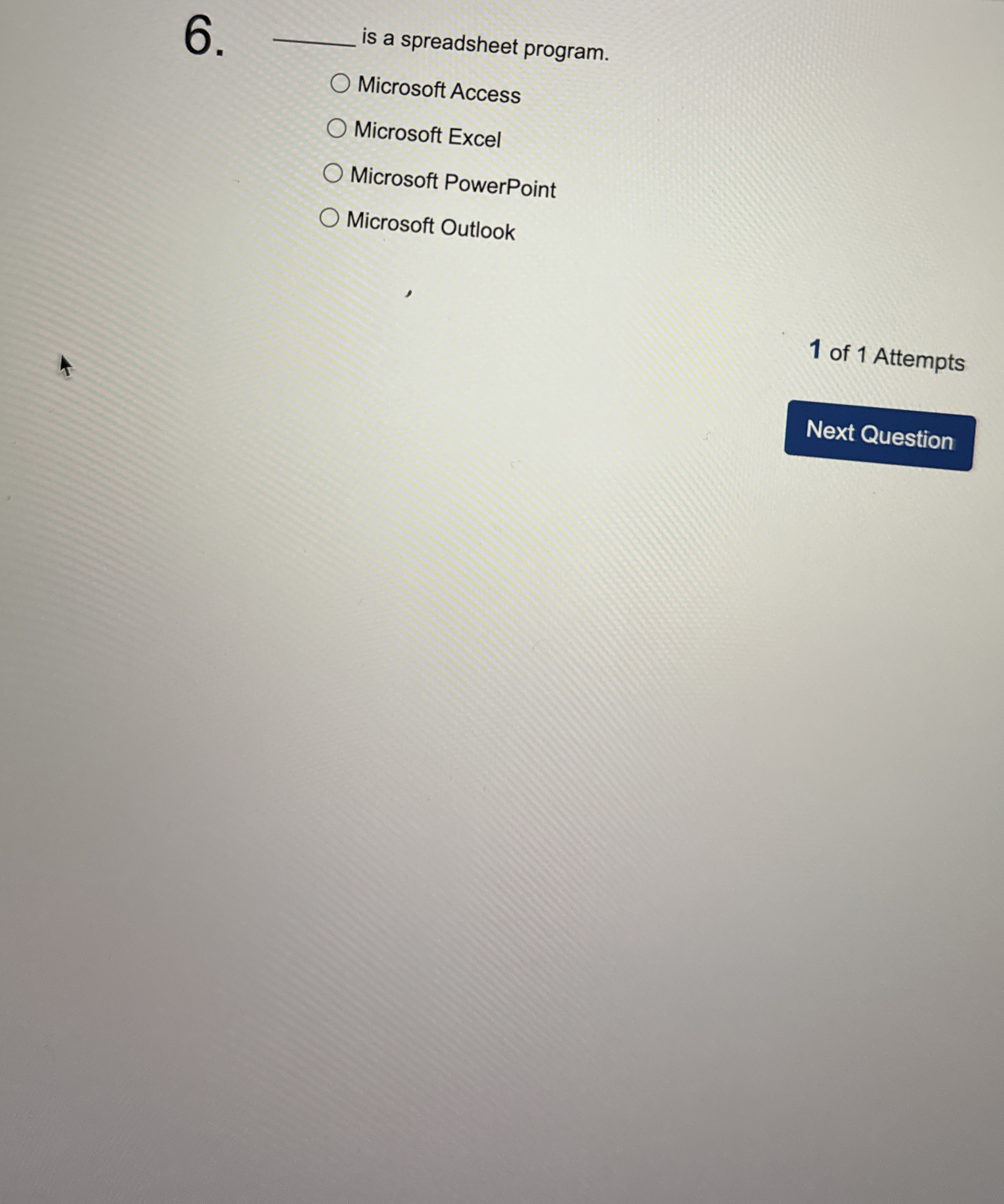 Solved is a spreadsheet program.Microsoft AccessMicrosoft | Chegg.com