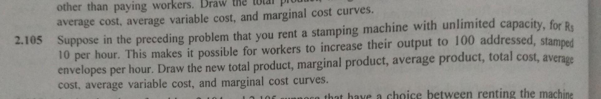 Solved 2.105 only give solution in hwp format if you can't | Chegg.com
