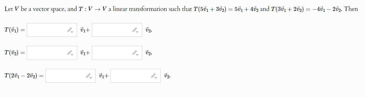 Solved Let V ﻿be a vector space, and T:V→V ﻿a linear | Chegg.com