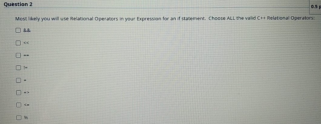 Solved Question 2Most likely you will use Relational | Chegg.com