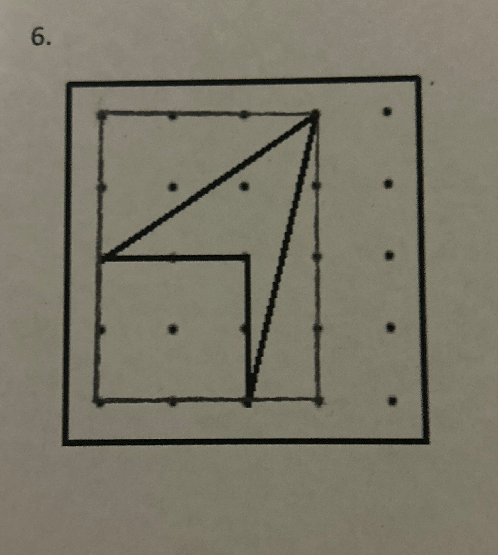 Solved Find area using subtractive method | Chegg.com