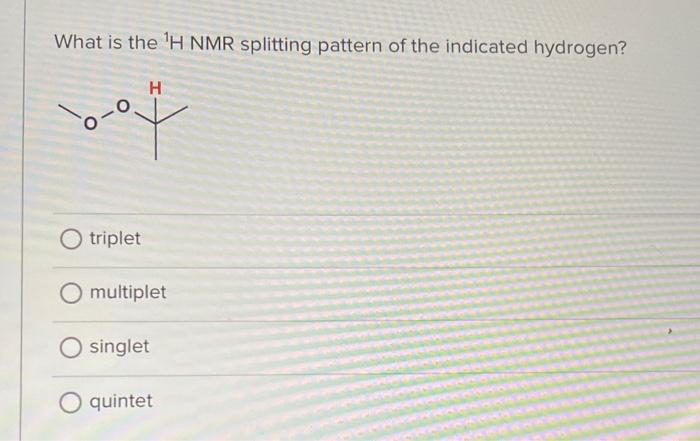 Solved How many signals would be present in the 1HNMR ? 5 | Chegg.com