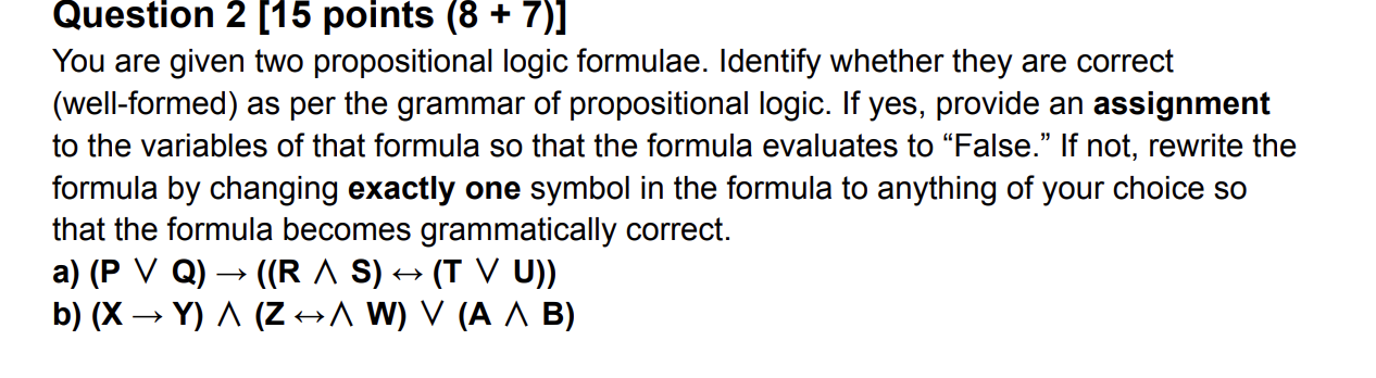 Solved Question 2 [15 ﻿points (8 + 7)]You are given two | Chegg.com