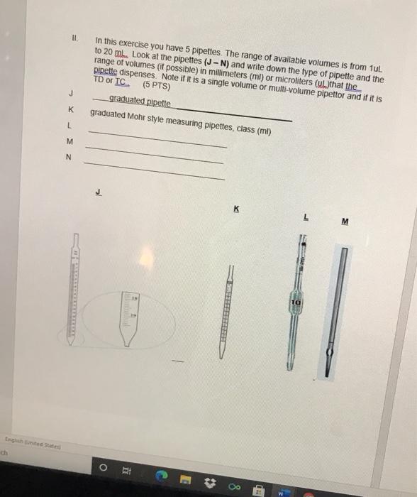 Solved Procedure Part II: The images below are | Chegg.com