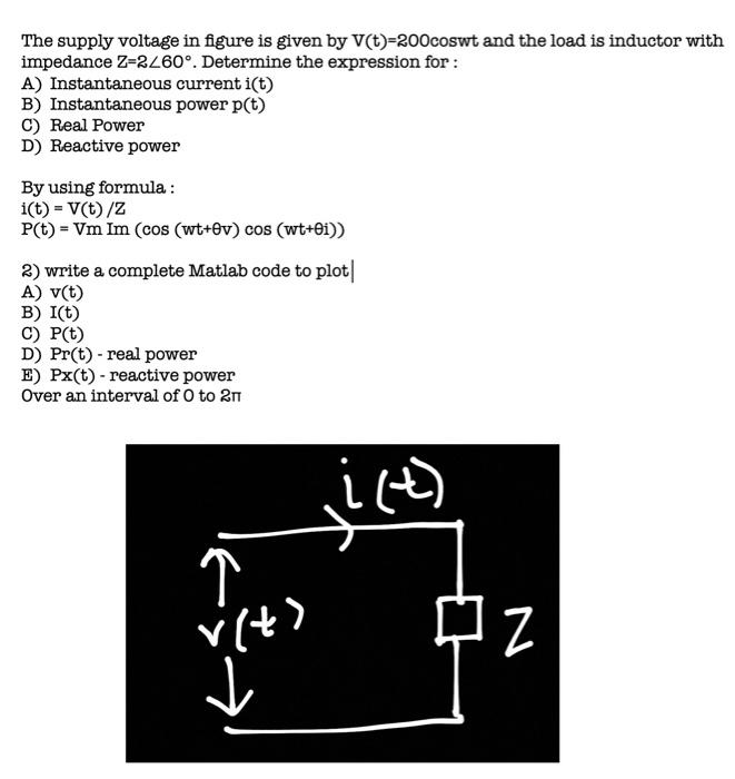 Solved Please Write The Solution And Complete Matlab Code 4983
