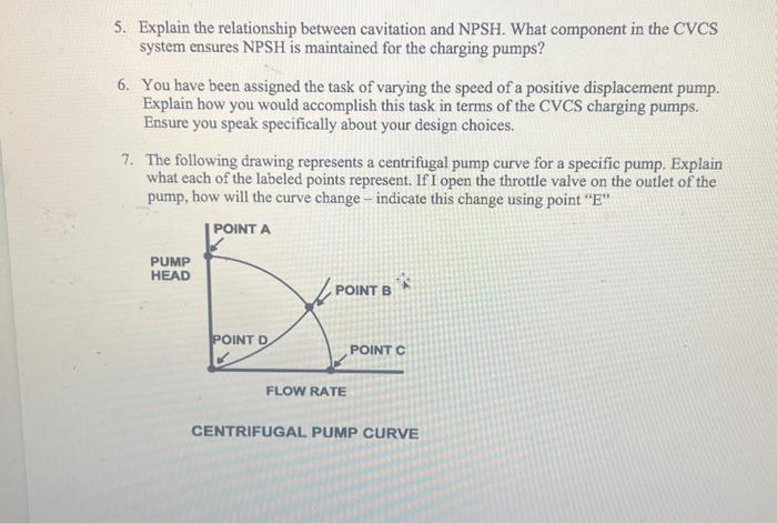 Solved 5. Explain the relationship between cavitation and | Chegg.com