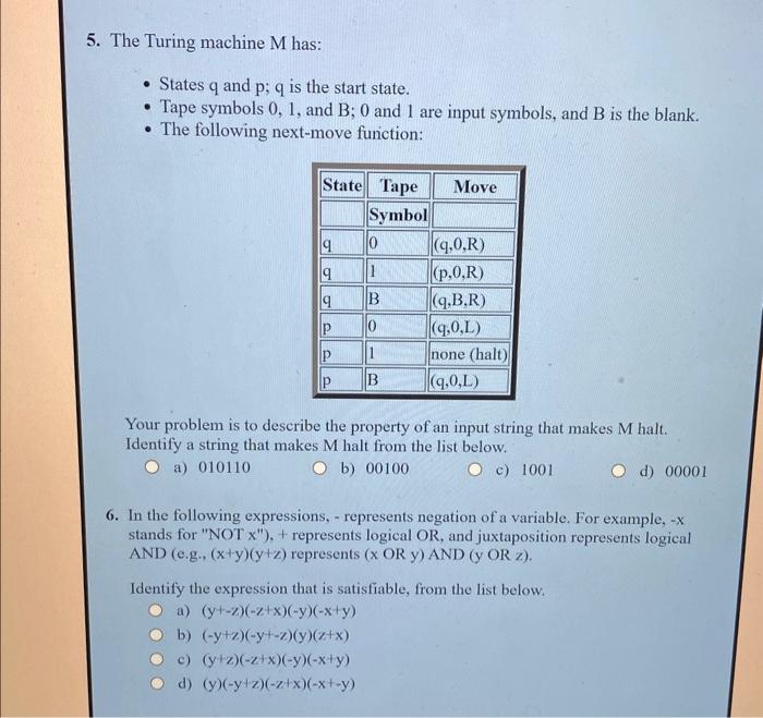 Solved Only answer if you are 100% sure(Just tell me the | Chegg.com