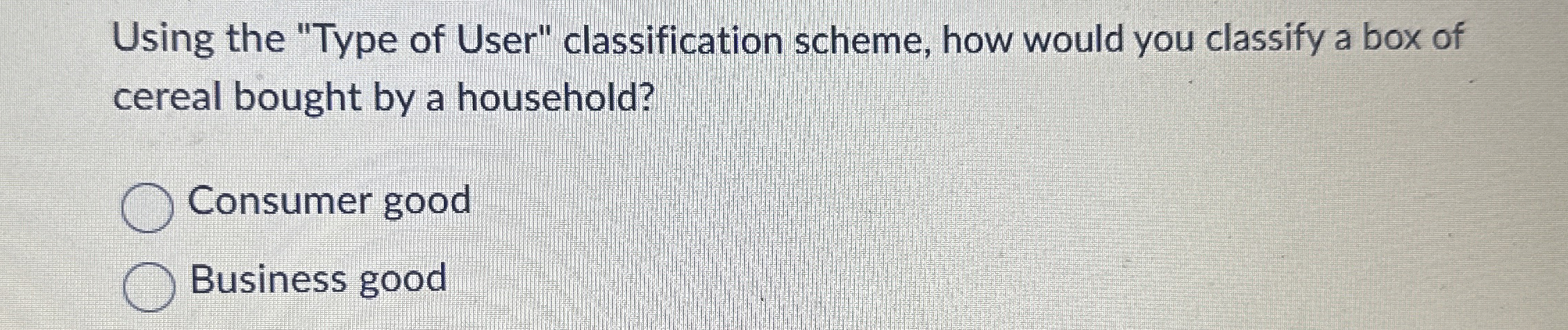 Solved Using the "Type of User" classification scheme, how | Chegg.com