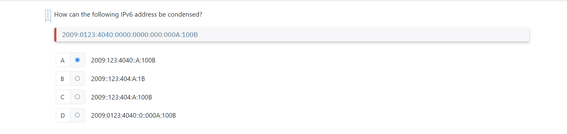 Solved How can the following IPv6 ﻿address be | Chegg.com