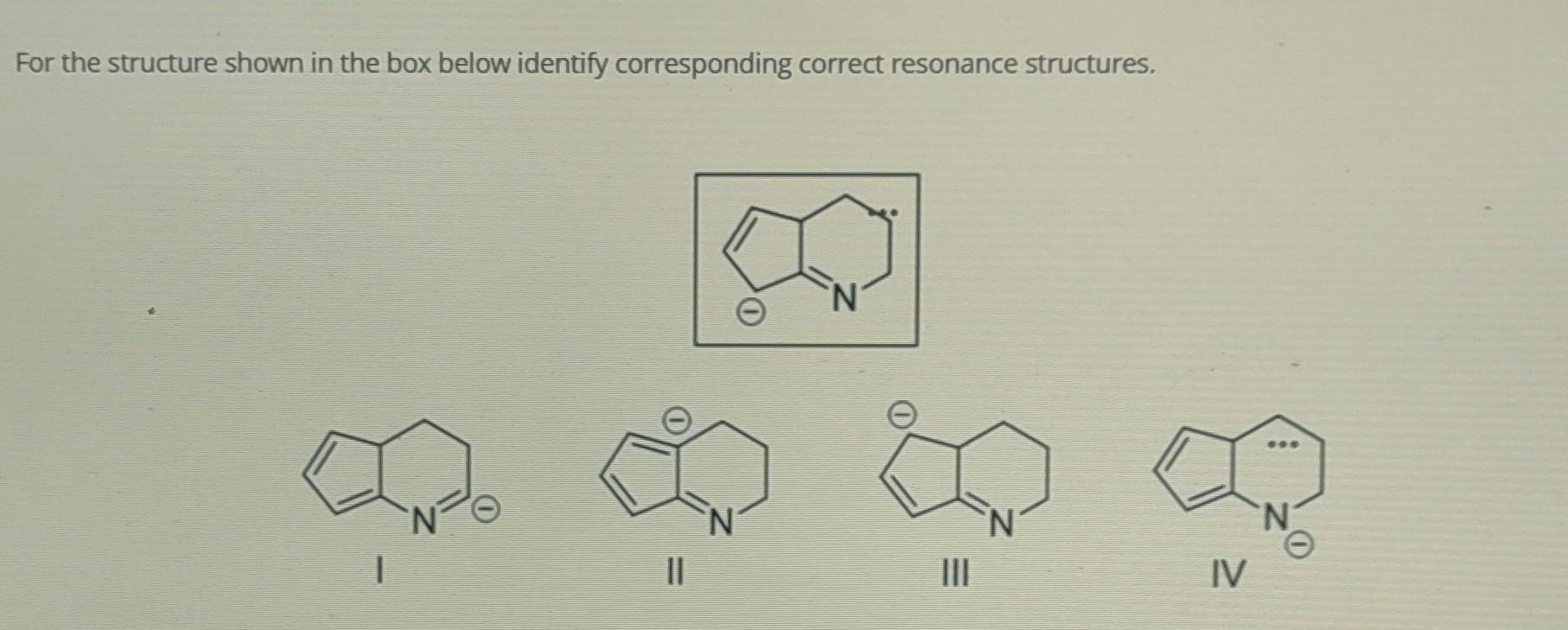 Solved For the structure shown in the box below identify | Chegg.com