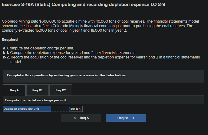 Solved Exercise 8-19A (Static) ﻿Computing and recording | Chegg.com