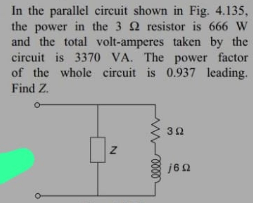 Solved In the parallel circuit shown in Fig. 4.135 , ﻿the | Chegg.com