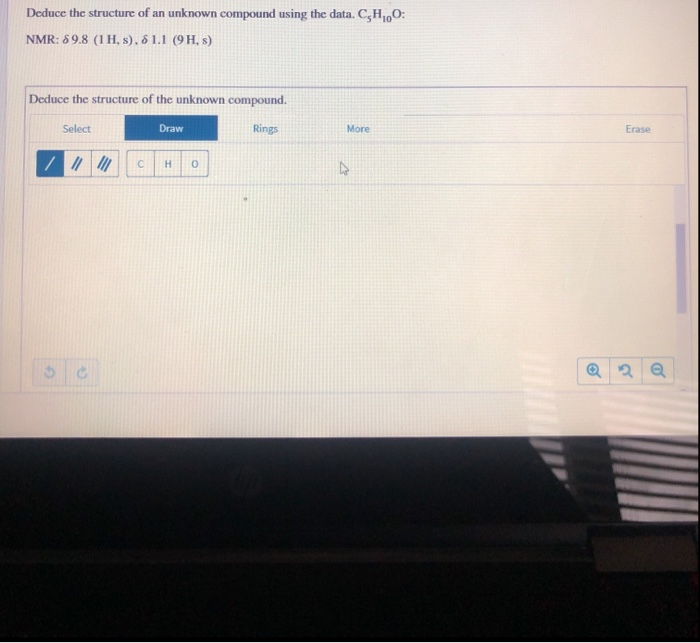 Solved Deduce the structure of an unknown compound using the | Chegg.com