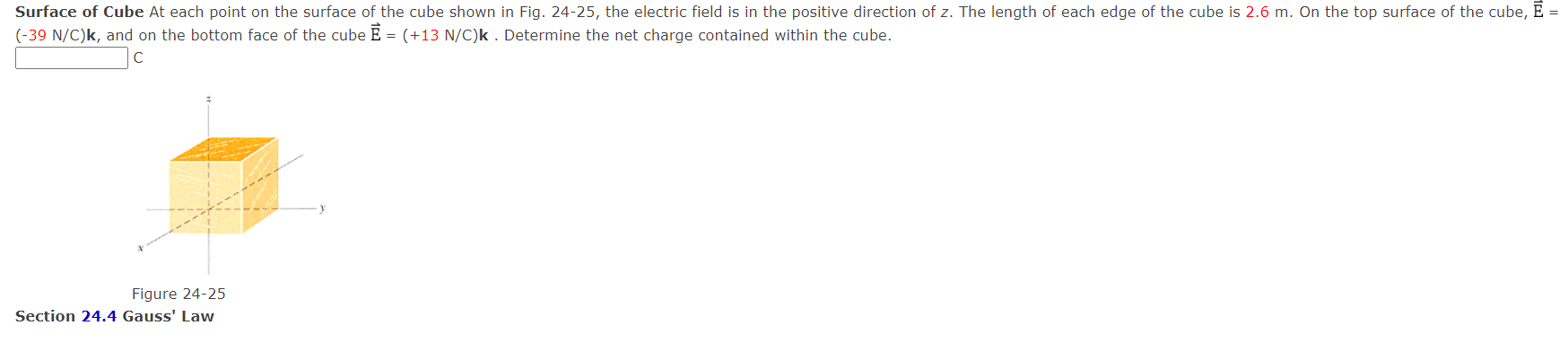 Solved (-39NC)k, ﻿and on the bottom face of the cube | Chegg.com