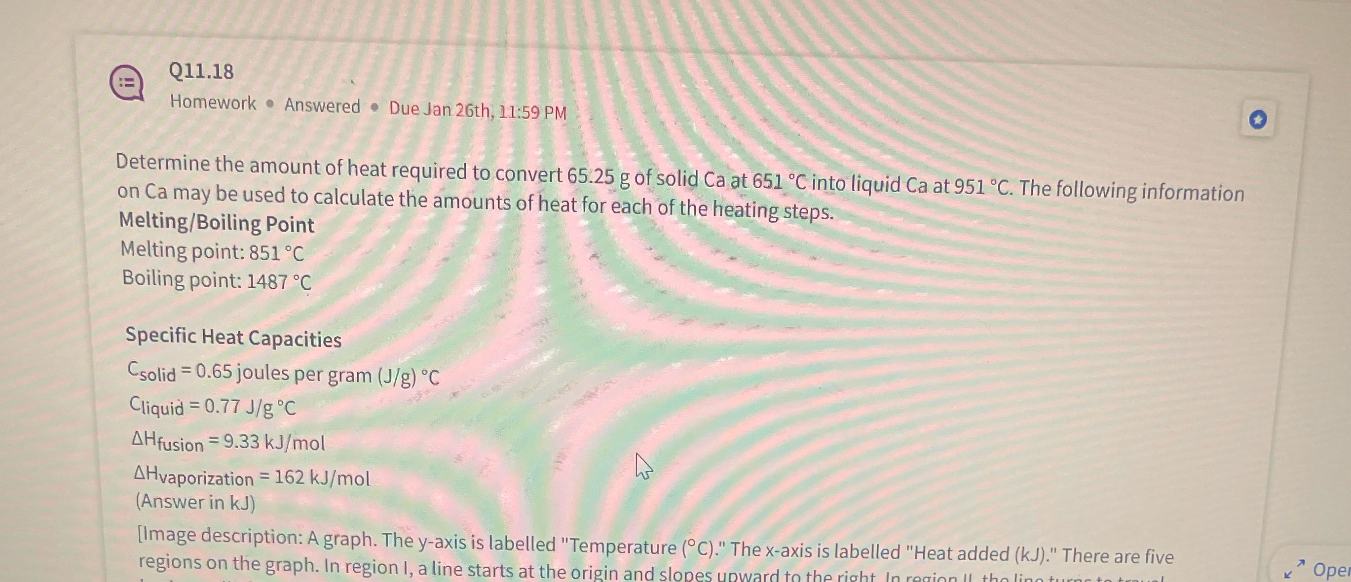 Solved Q11.18Homework * ﻿Answered - ﻿Due Jan 26th, 11:59 | Chegg.com