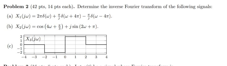 Solved Problem 2 (42 pts, 14 pts each). Determine the | Chegg.com Solved Problem 2 (42 pts, 14 pts each). Determine the | Chegg.com