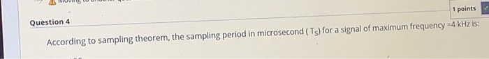 Homework Find The Minimum Sampling Rate Signal Processing Stack